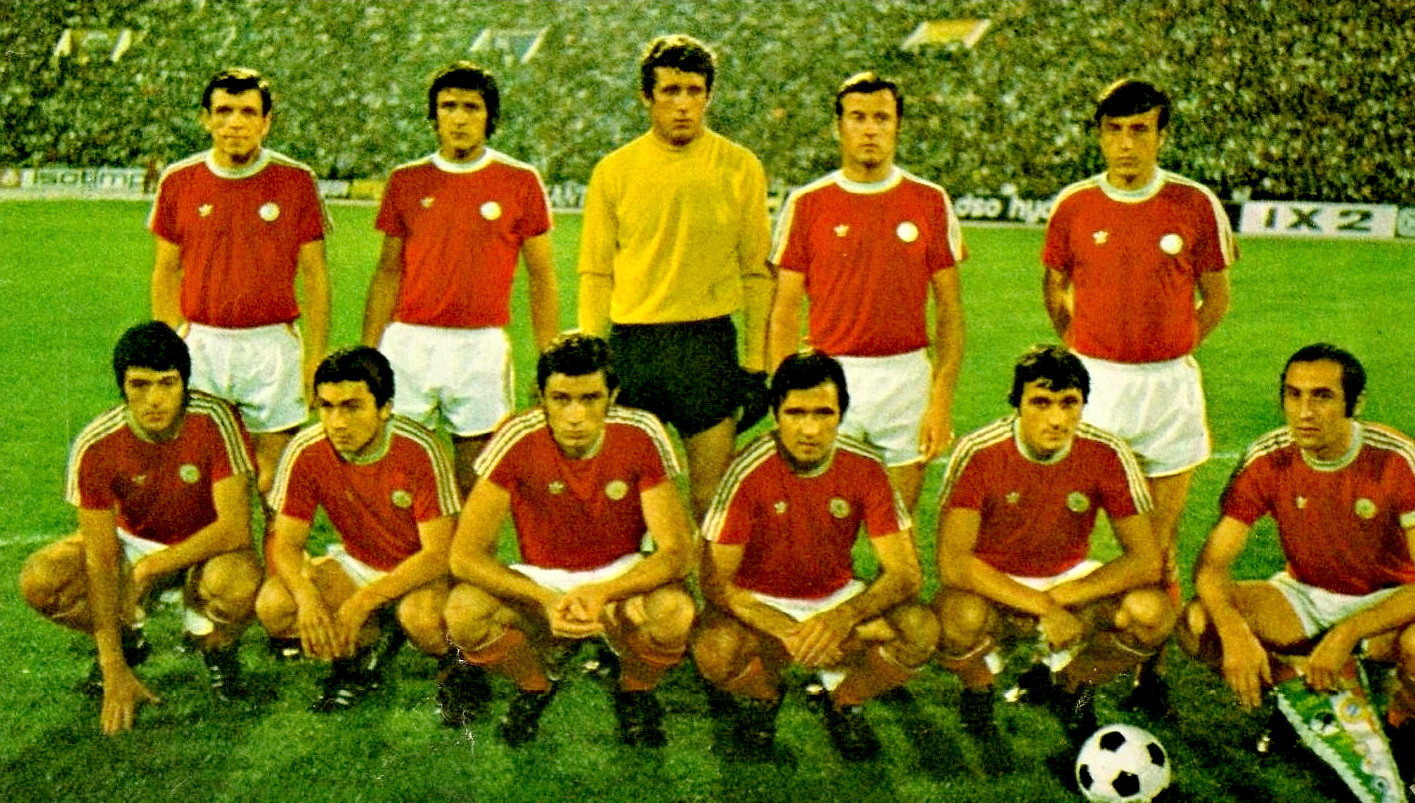 CSKA DE SOFÍA contra Saint-Étienne 15/09/1976