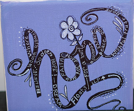 moments along the journey: canvas art