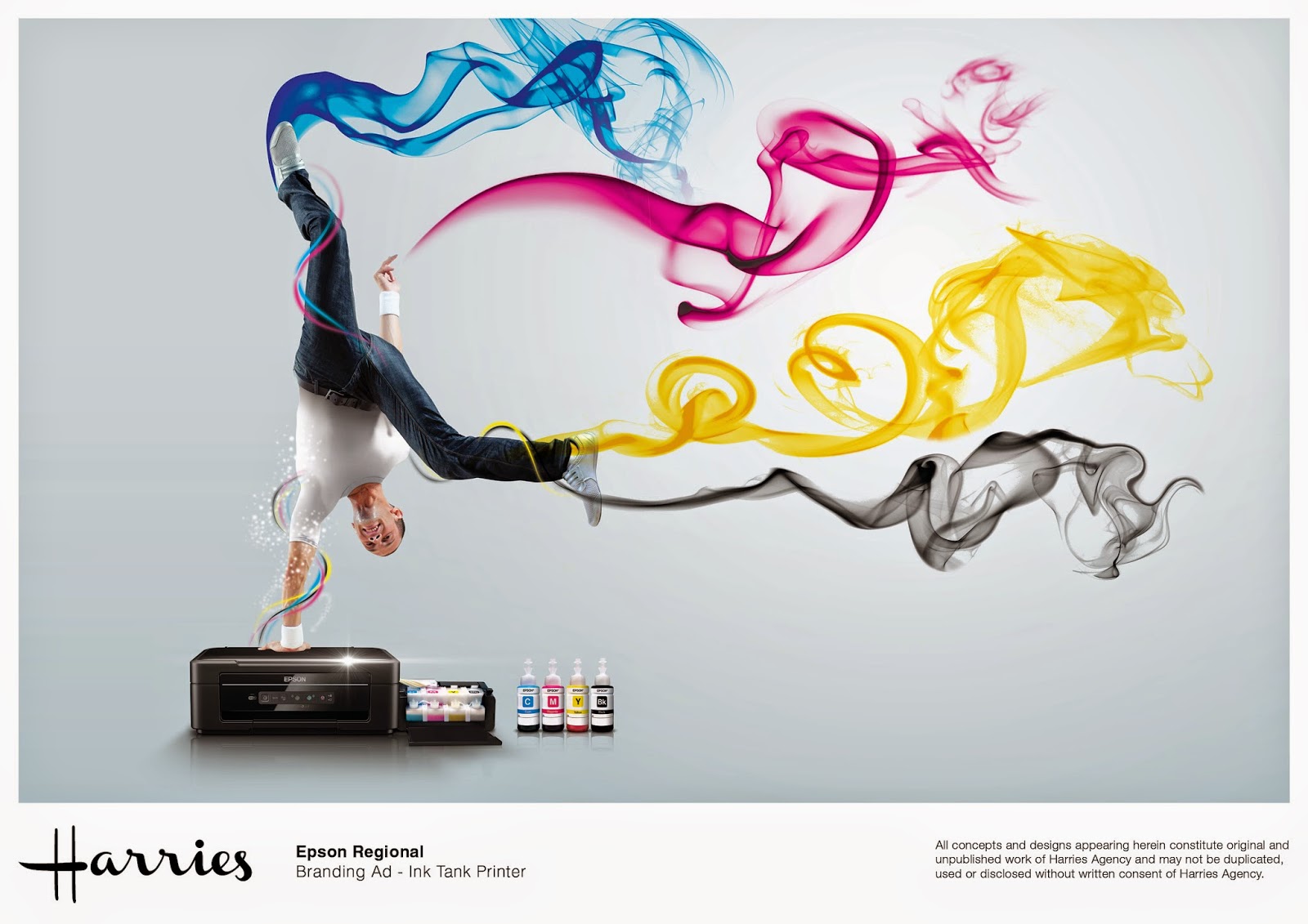 Make design simple, but significant.: Client: Epson