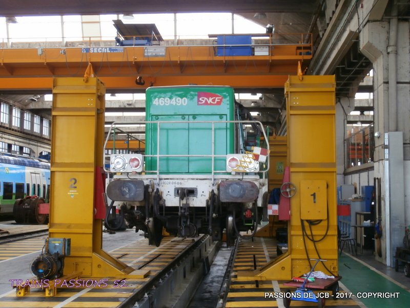 TRAINS-PASSIONS 52: LE DEPOT SNCF DE CHALINDREY (avec pour guide PATRICK)