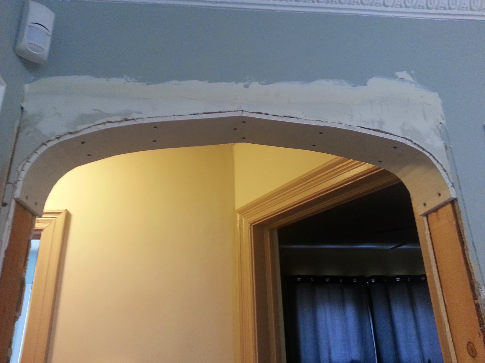 Mullens Home: Door to Archway - Thanks Josh Temple