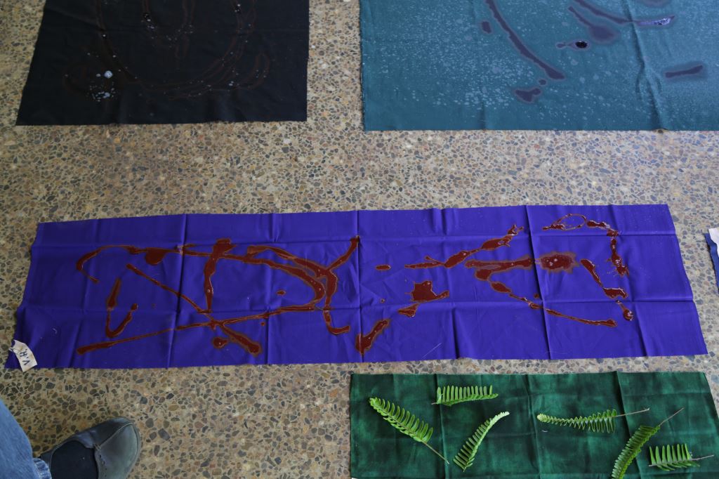 koolkat's quilting blog: KoolKats Discharge Dyeing