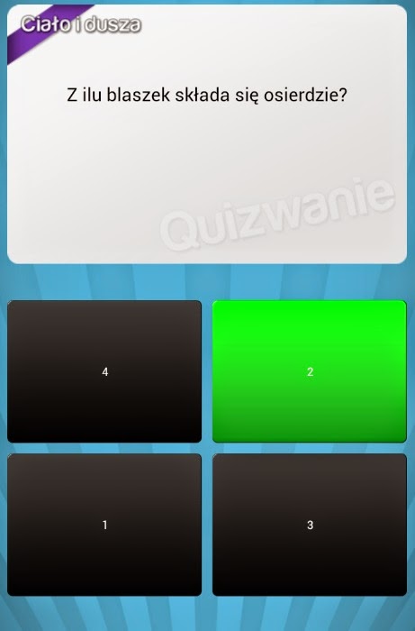 Odpowiedzi Quizwanie: Z ilu blaszek składa się osierdzie?