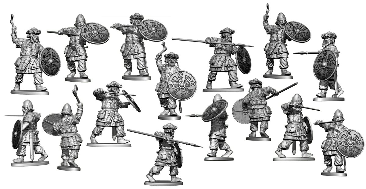 Wargame News and Terrain: Breaking! Victrix: New Plastic Viking ...