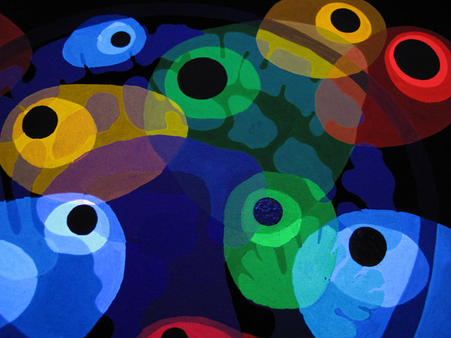sarah roberts: fluorescent grey...