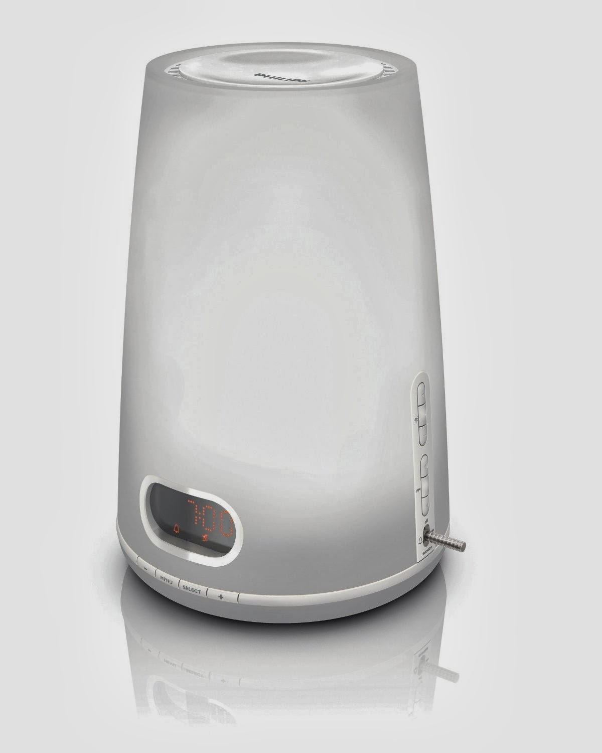 Philips Wake-up Light Hf3470 White UV-Free - Azon Light Therapy Supply