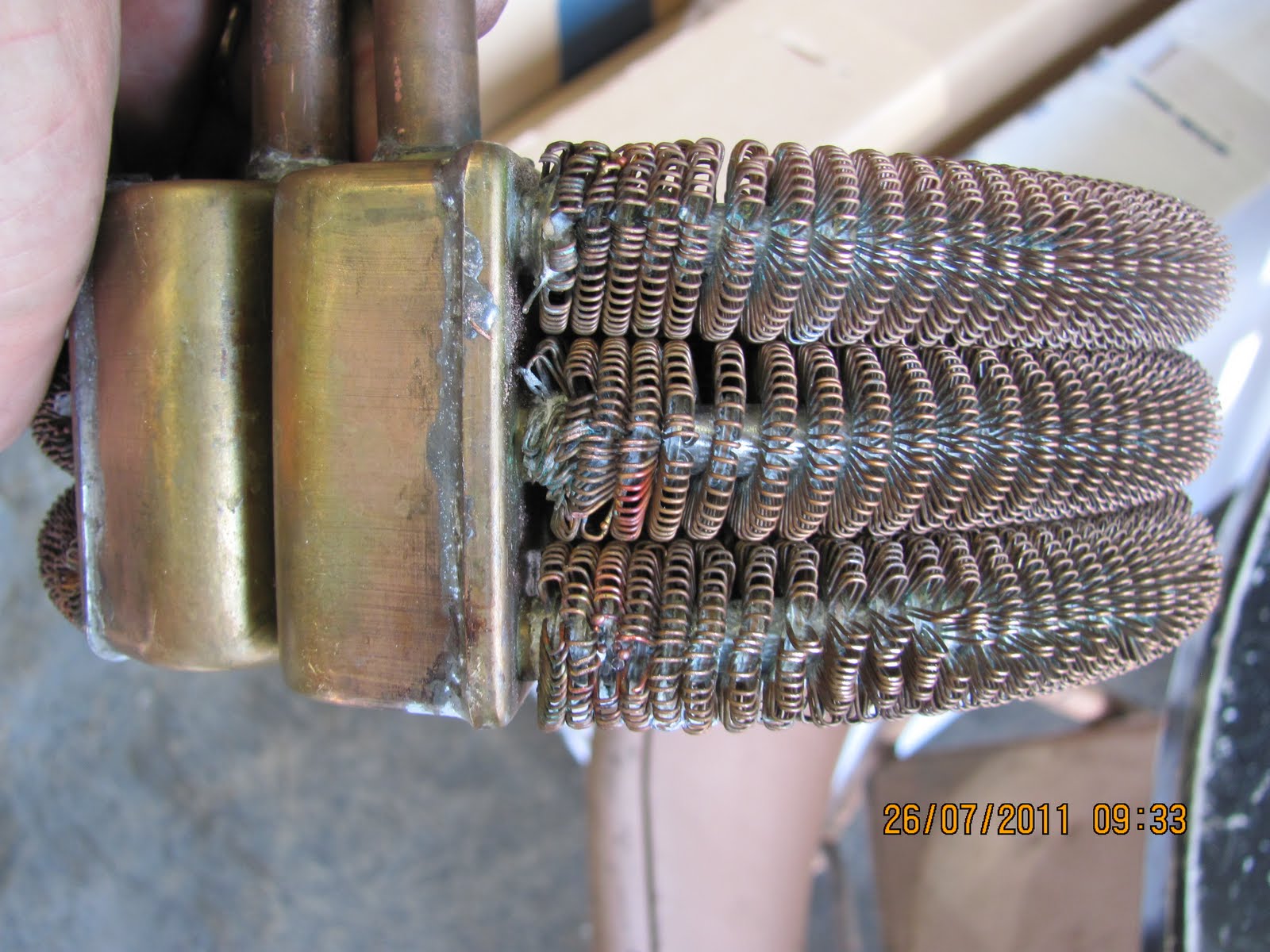 Radiator Shop Talk: Smith's heater core for a Maserati