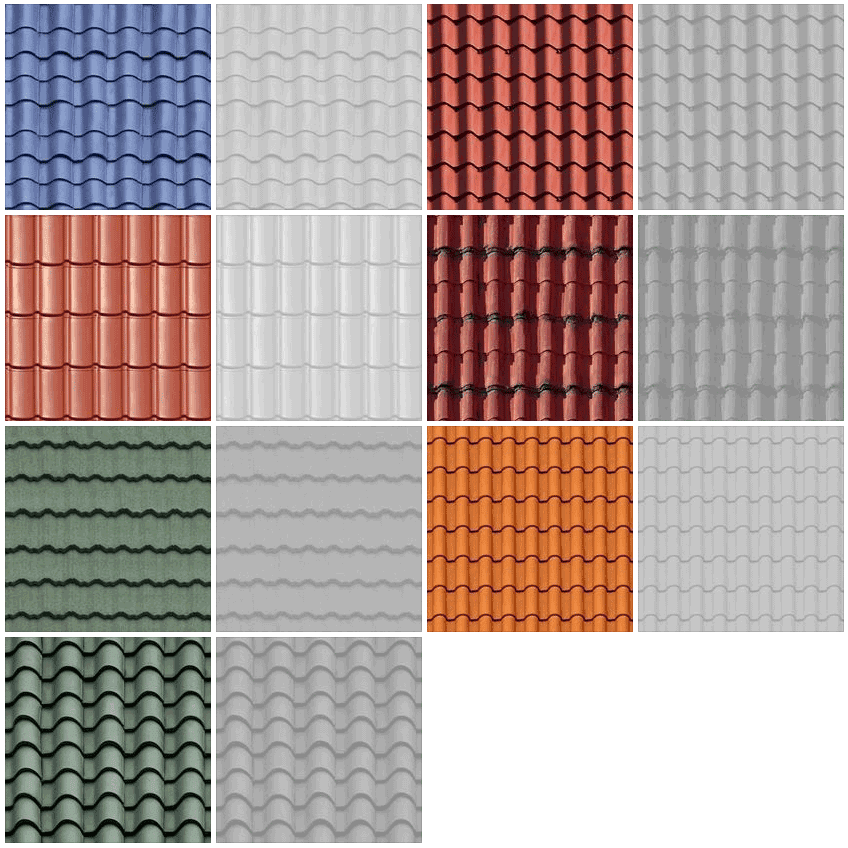 SKETCHUP TEXTURE: TEXTURE ROOFS