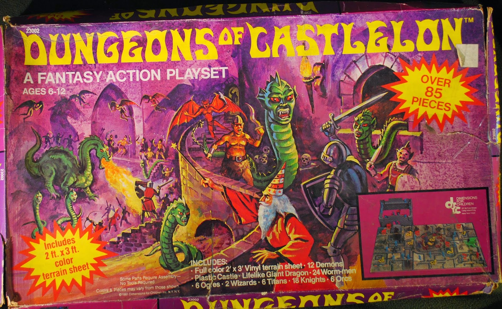 Fantasy Toy Soldiers: 23 1980s Fantasy Playsets Ranked by Rarity