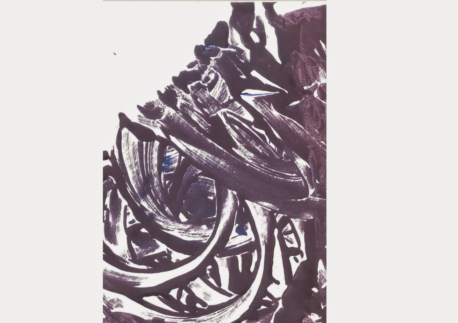 Tazz' History of Art: Decalcomania technique work