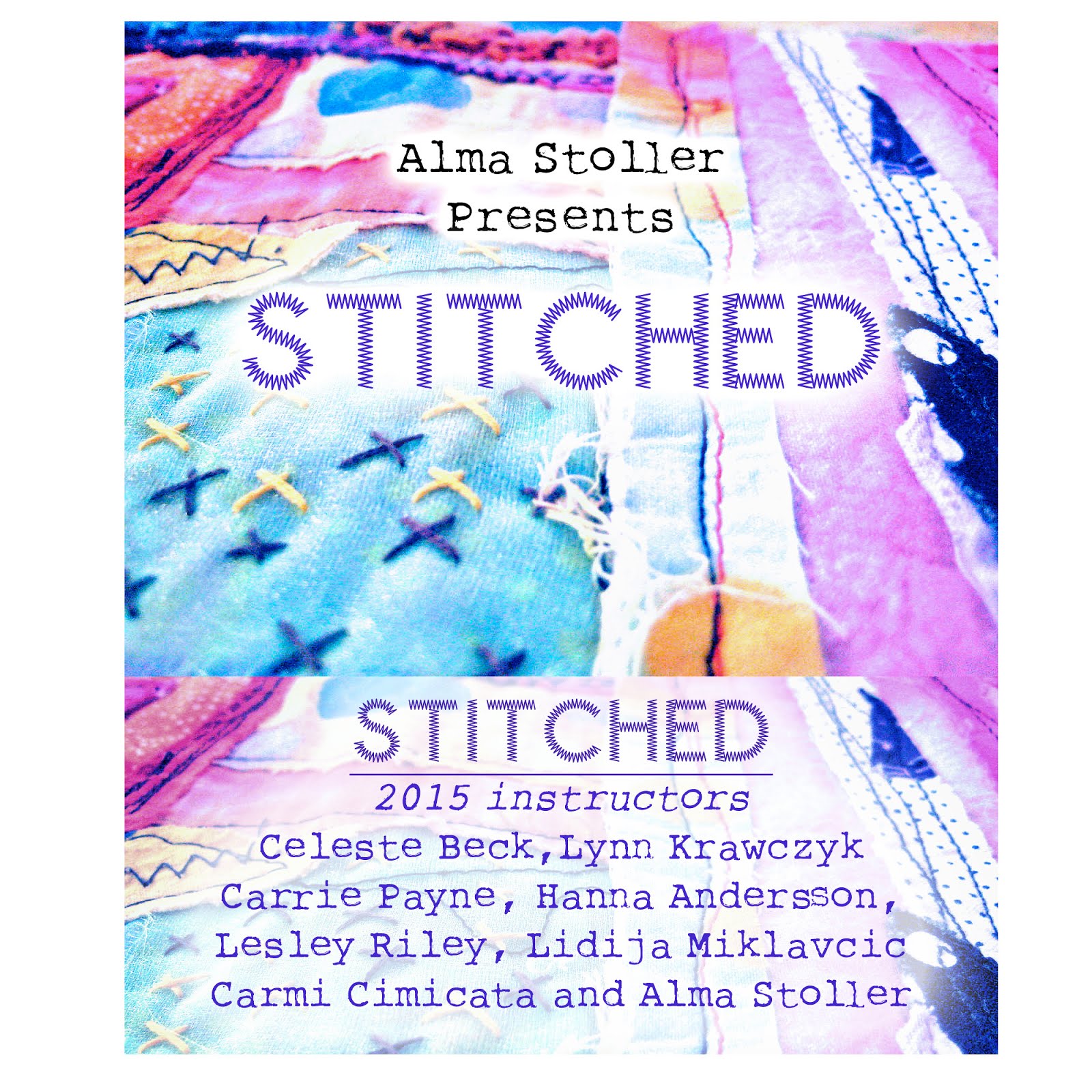 Carmi's Art: Stitched Has Started!