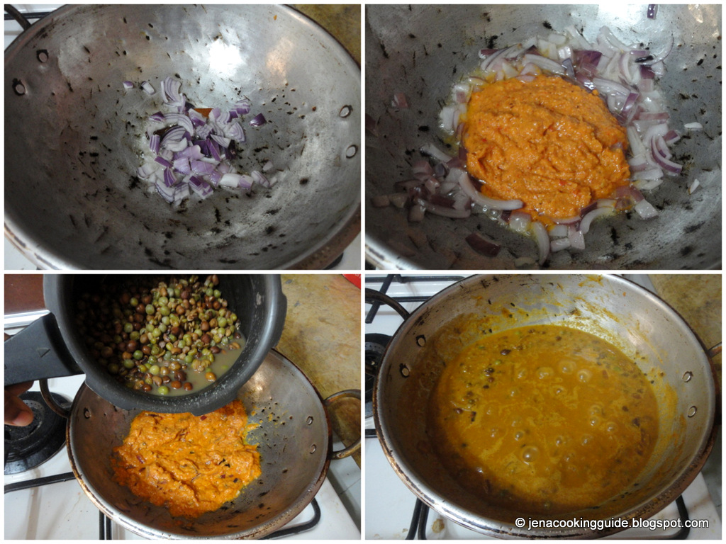 JenaCookingGuide: Mixed Pulses Curry | Pancha Dhaanya Kurma | Pulses Curry