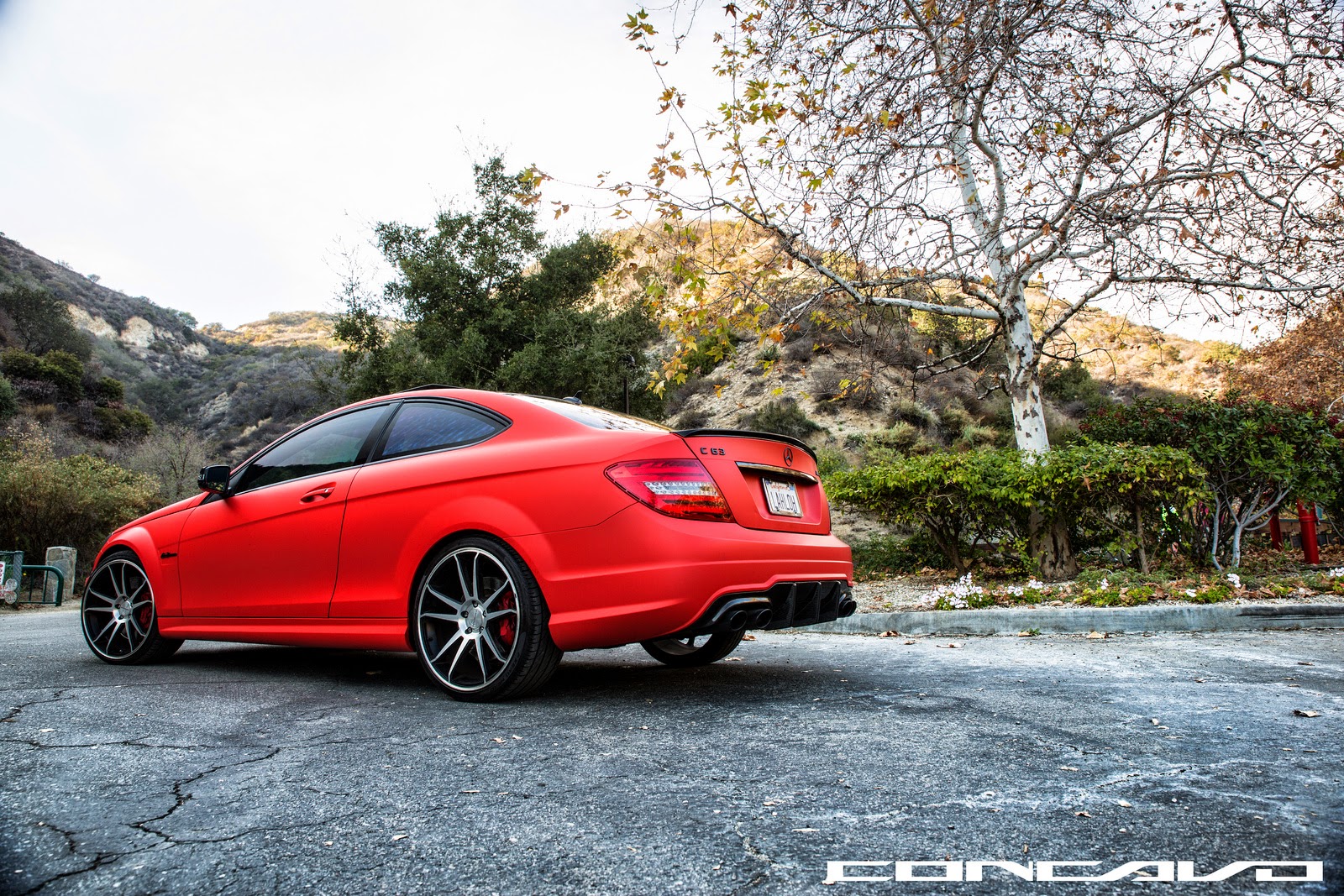 Mercedes-Benz C63 AMG on Concavo CW-S5 | BENZTUNING