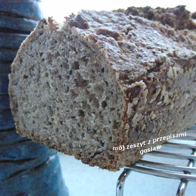 MÓJ ZESZYT Z PRZEPISAMI - gosiaw: Chleb razowy na zakwasie