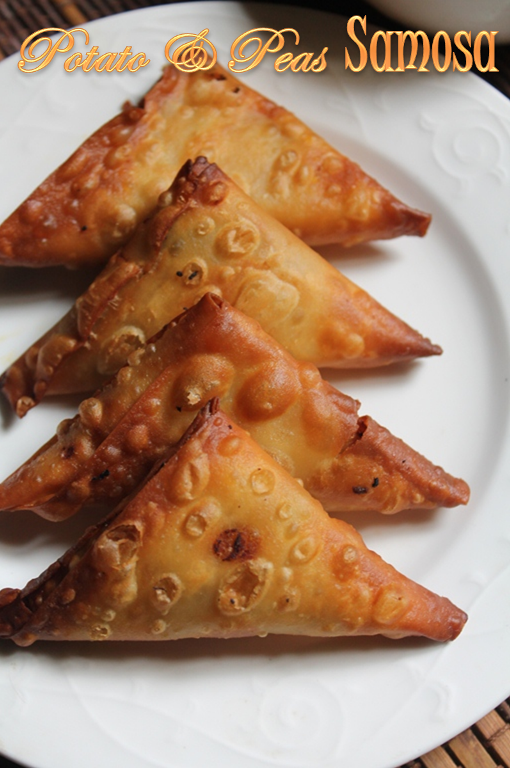 Potato and Peas Samosa Recipe