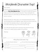 Fourth Grade Teacher Lady: Fall into fun with Storybook Character Day!