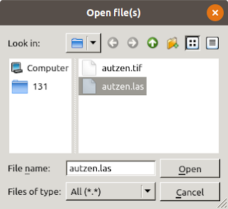 dominoc925: Perform a 2D geo-registration of a LiDAR LAS file to a ...