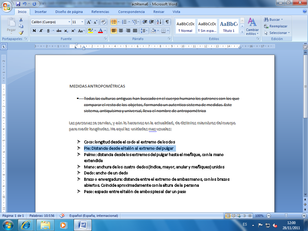 AroaACT: Tema 6 : DAR FORMATO A UN TEXTO