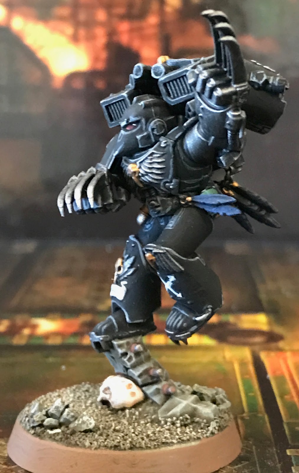 Wargaming with Barks: Deathwatch Raven Guard