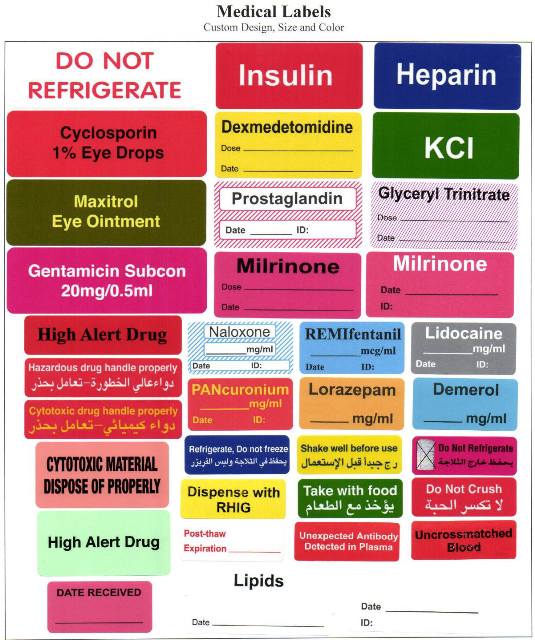 indicia of authority: drug warning labels