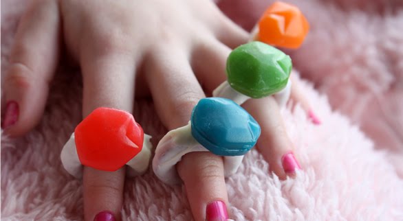 Gourmet Mom on-the-Go: Edible Bling Rings