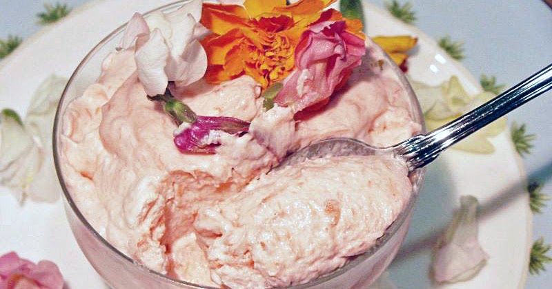 Moveable Feasts: Rhubarb Mousse