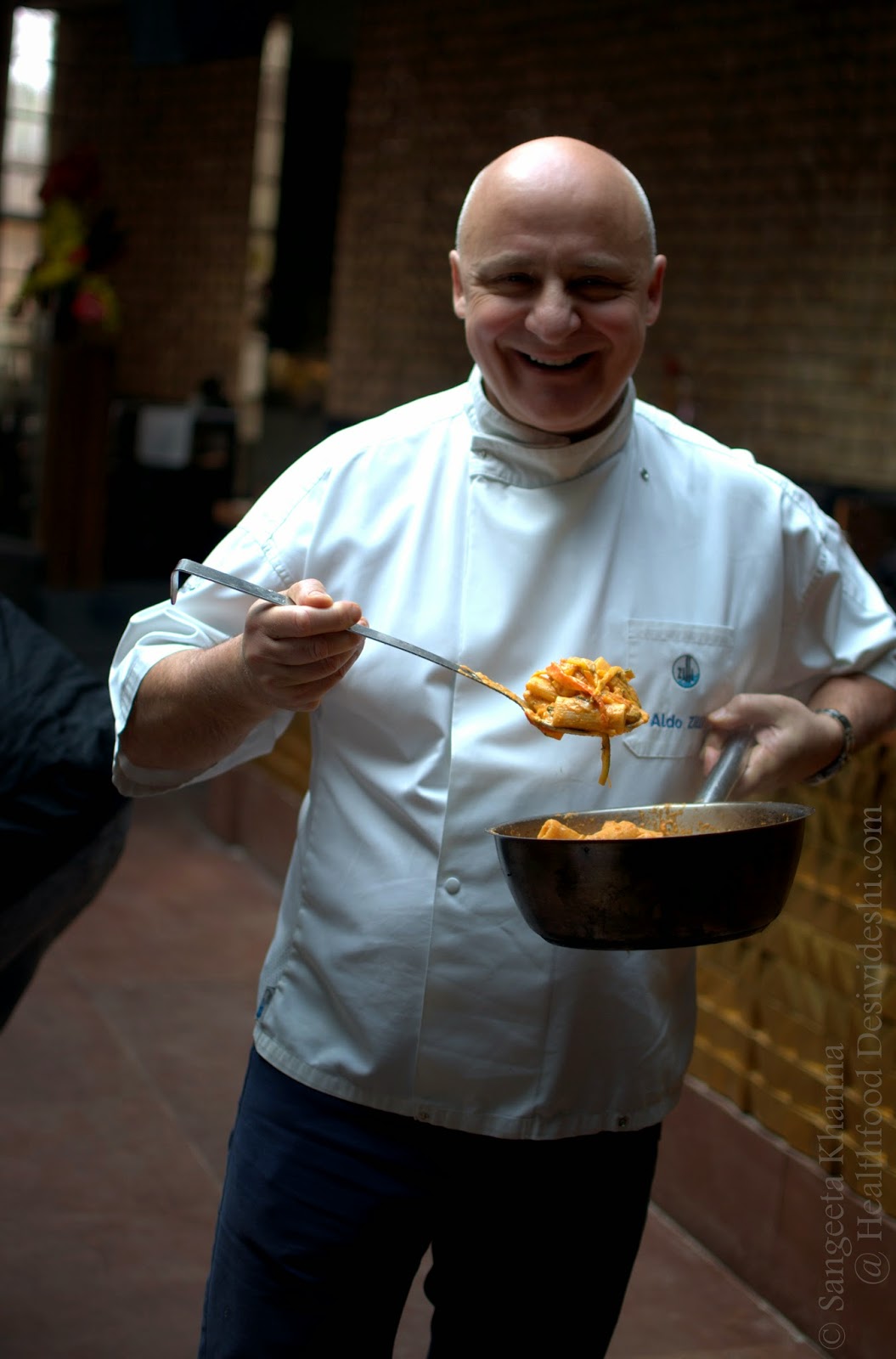 Chef Aldo Zilli at Zerruco by Zilli, a passionate Chef and how he eats ...
