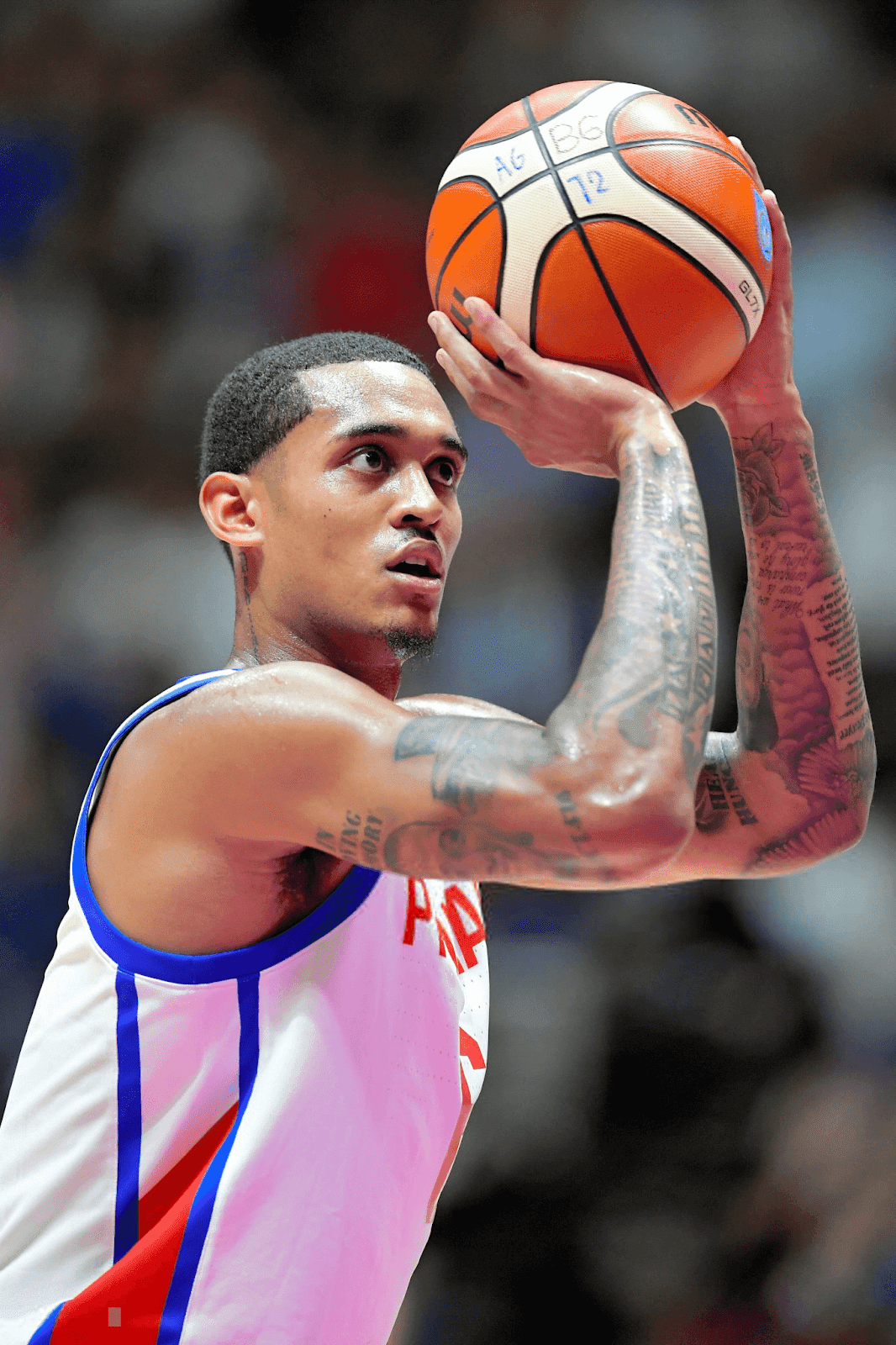 Jordan Clarkson of Philippines in action during Basketball Men's