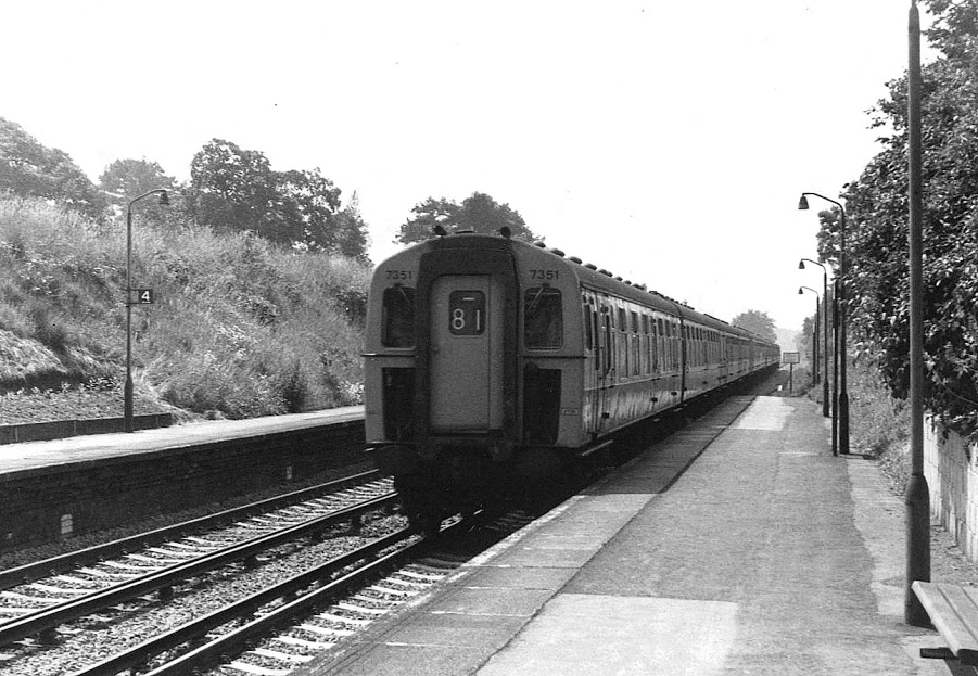 the rail thing: Liphook 1977