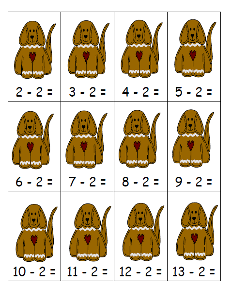 Christmas Subtraction Center Games to Help with Common Core! - Fern ...