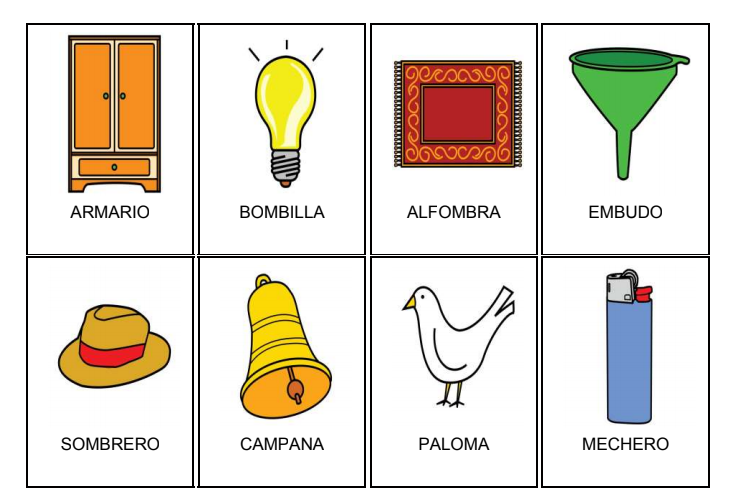 MATERIALS DE LOGOPEDIA: EJERCICIOS DE PAPEL CON PALABRAS DE TRES ...