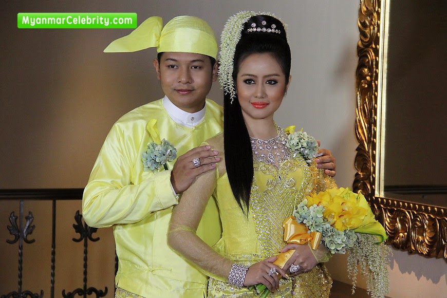 Mya Hnin Yee Lwin Married To Mg Myo Thwin | Myanmar Celebrity Couple ...