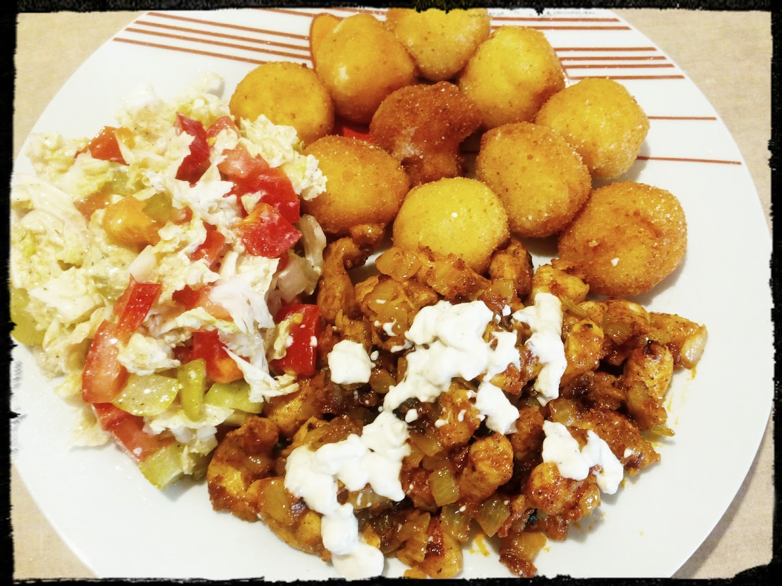 Waniliowe Improwizacje: Gyros na talerzu