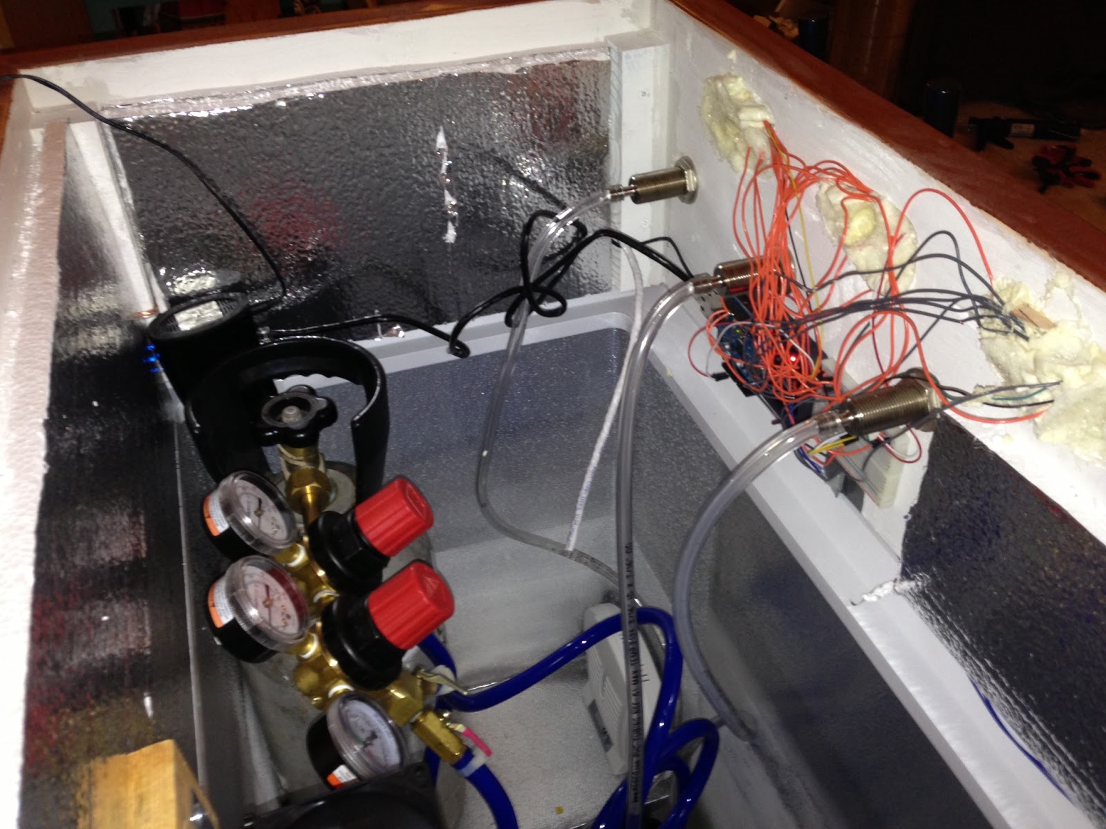 Andrew's Tech Page: Arduino Based Kegerator / Keezer Build