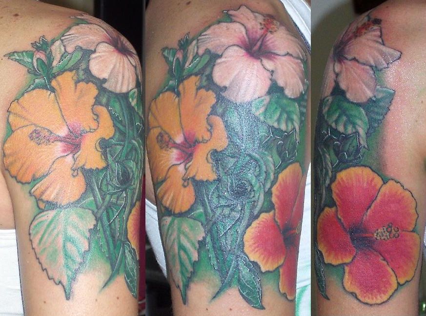 TATUAJES L.F.A.: TATUAJE FLORES: ROSA CHINA