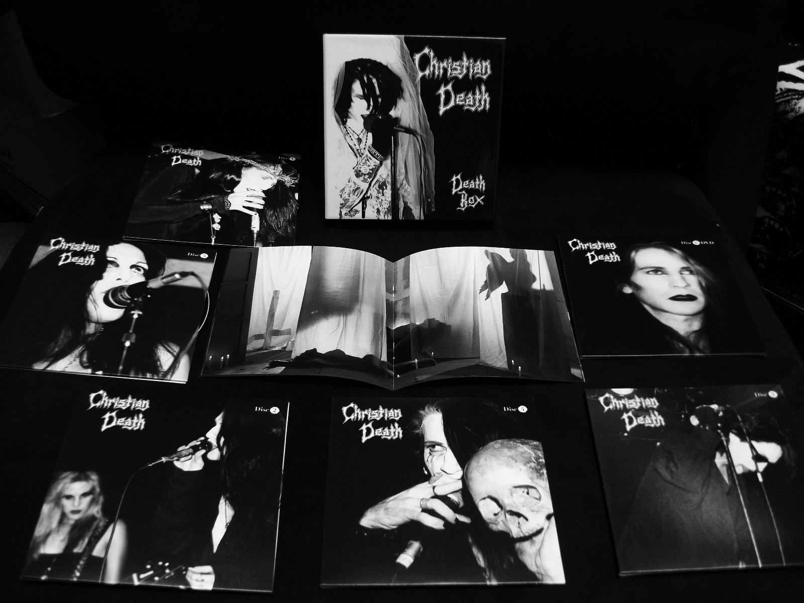 Cadavres Exquis: Christian Death - "Death Box" (boxset - 5 Cds + Dvd)