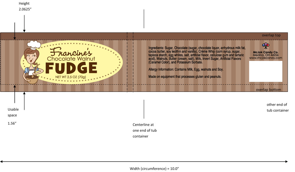 Broken Box Designs Blog: Francine's Fudge Packaging & Graphics For ...