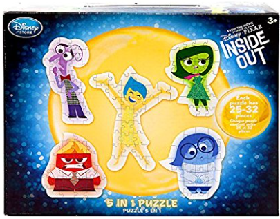 The Playful Otter: Inside Out 5 in 1 Puzzle