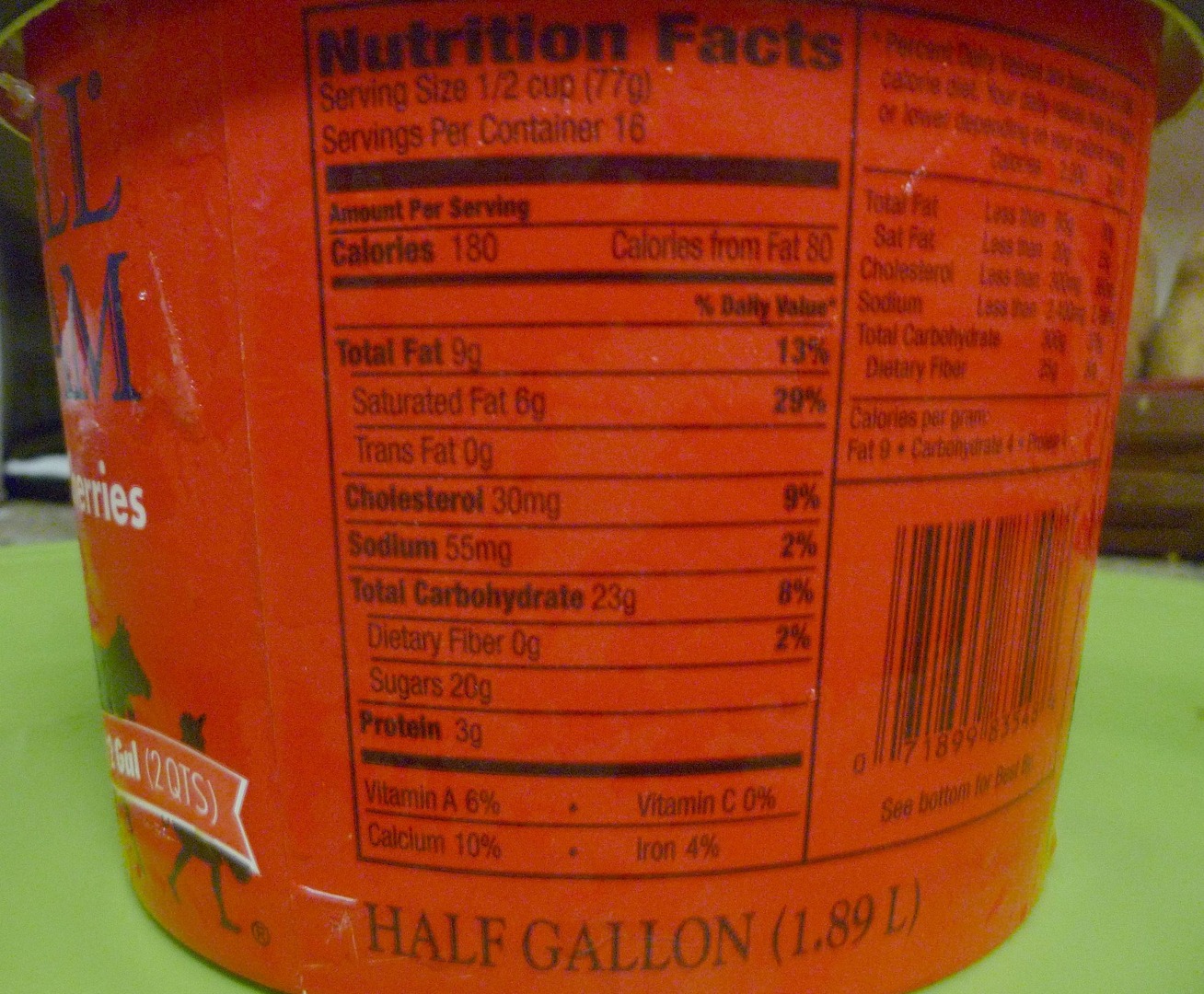 food and ice cream recipes: READER REVIEW: Steve's Review of Blue Bell ...