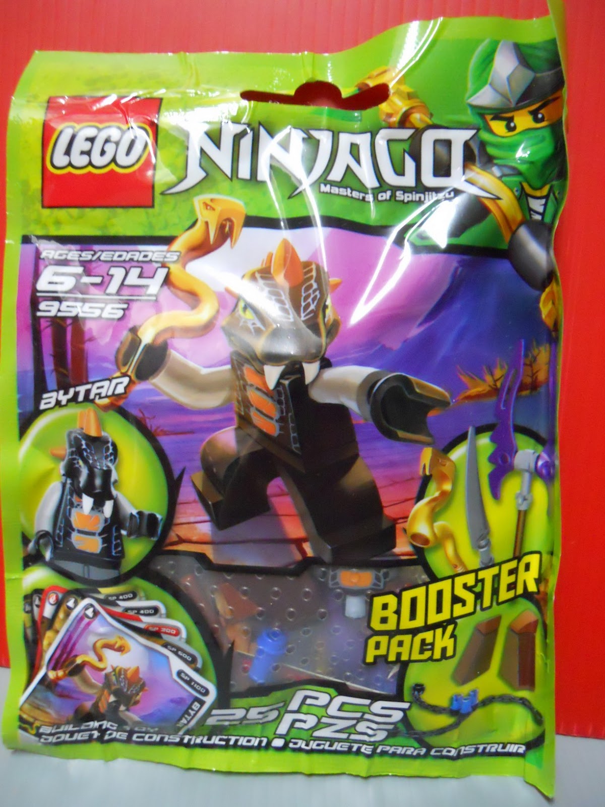 Dexters Diecasts (DexDC): LEGO Ninjago Booster Pack #9556 ~ BYTAR