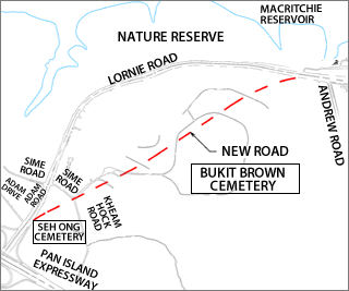 wildsingapore news: New dual four-lane road in Bukit Brown to ease traffic