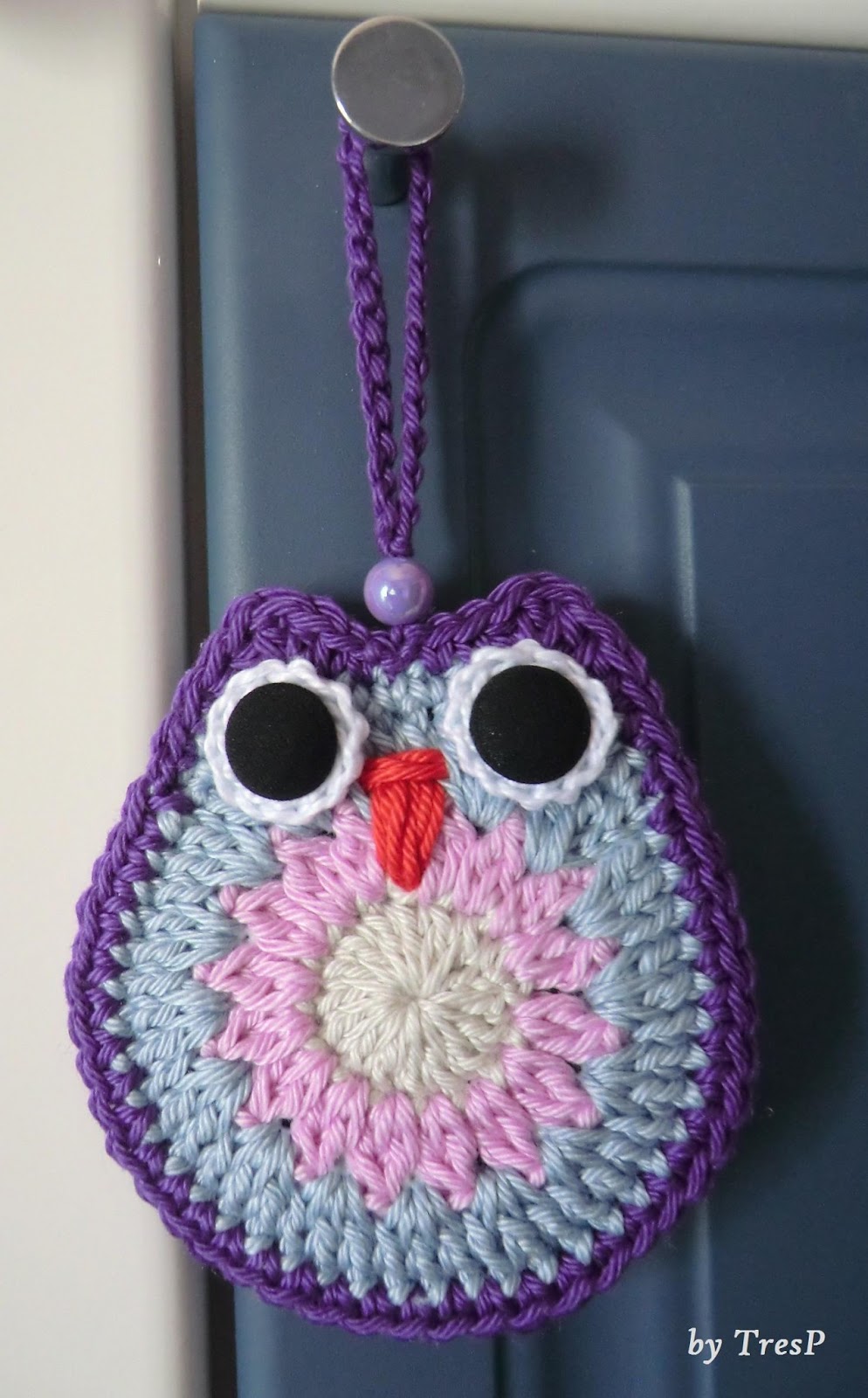 TresP craft blog: BÚHOS DE CROCHET TUTORIAL