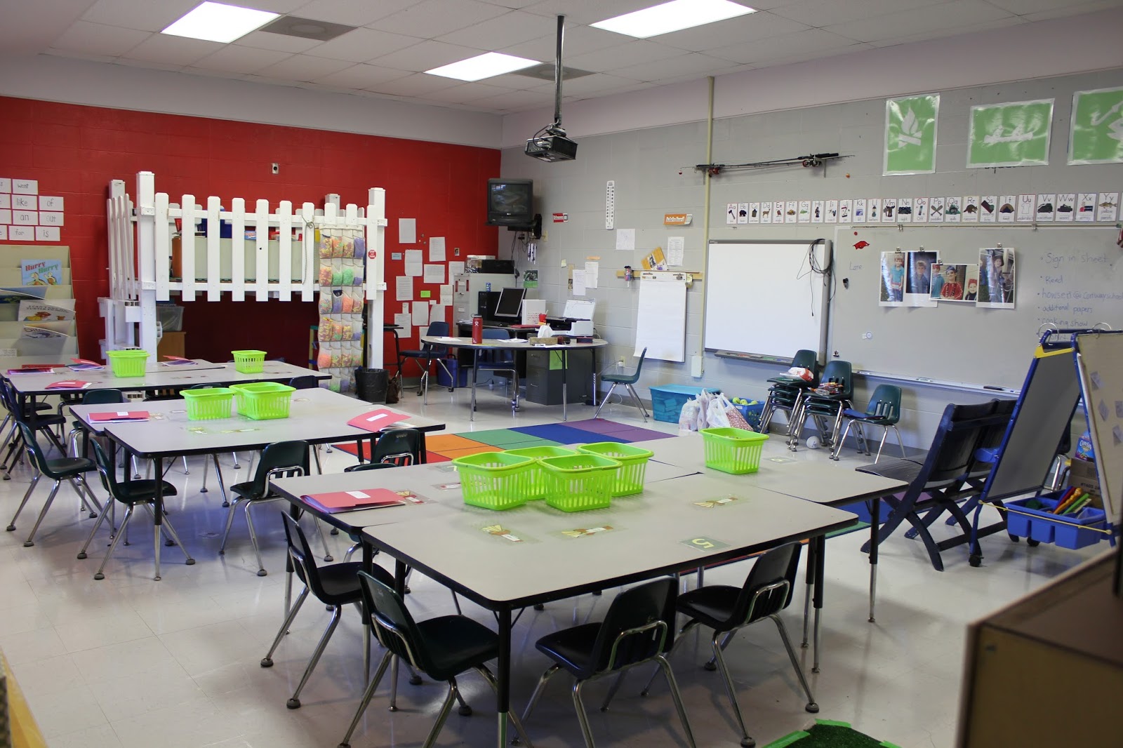 The Kinder Monster: Mr. Howse's Camping Classroom Tour