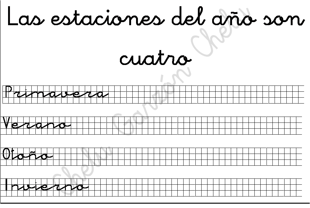 RECURSOS PARA TRABAJAR EN EDUCACIÓN INFANTIL: Recurso 3 Estaciones del año