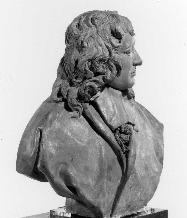 Bath, Art and Architecture: Bust of Isaac Barrow in the Wren Library ...