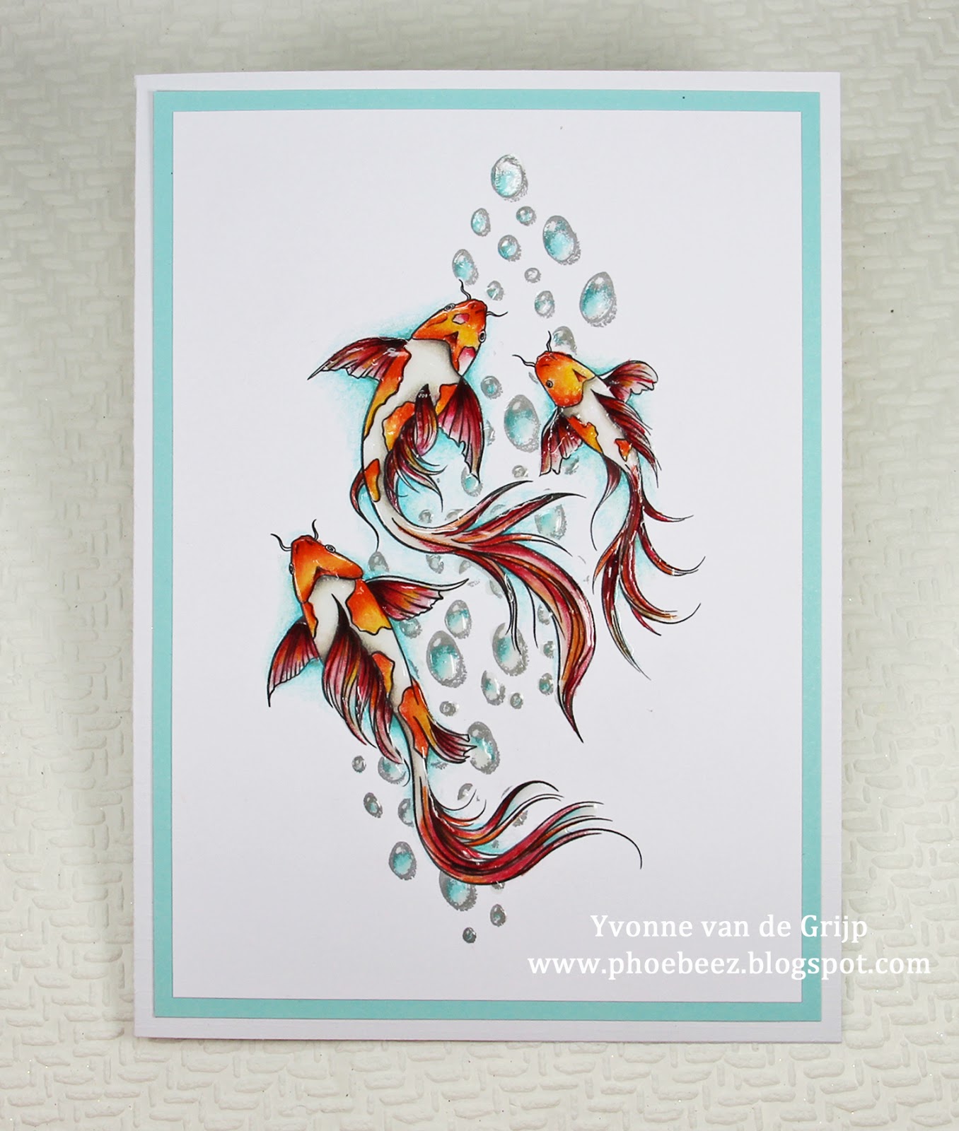 Phoebeez: Koi card