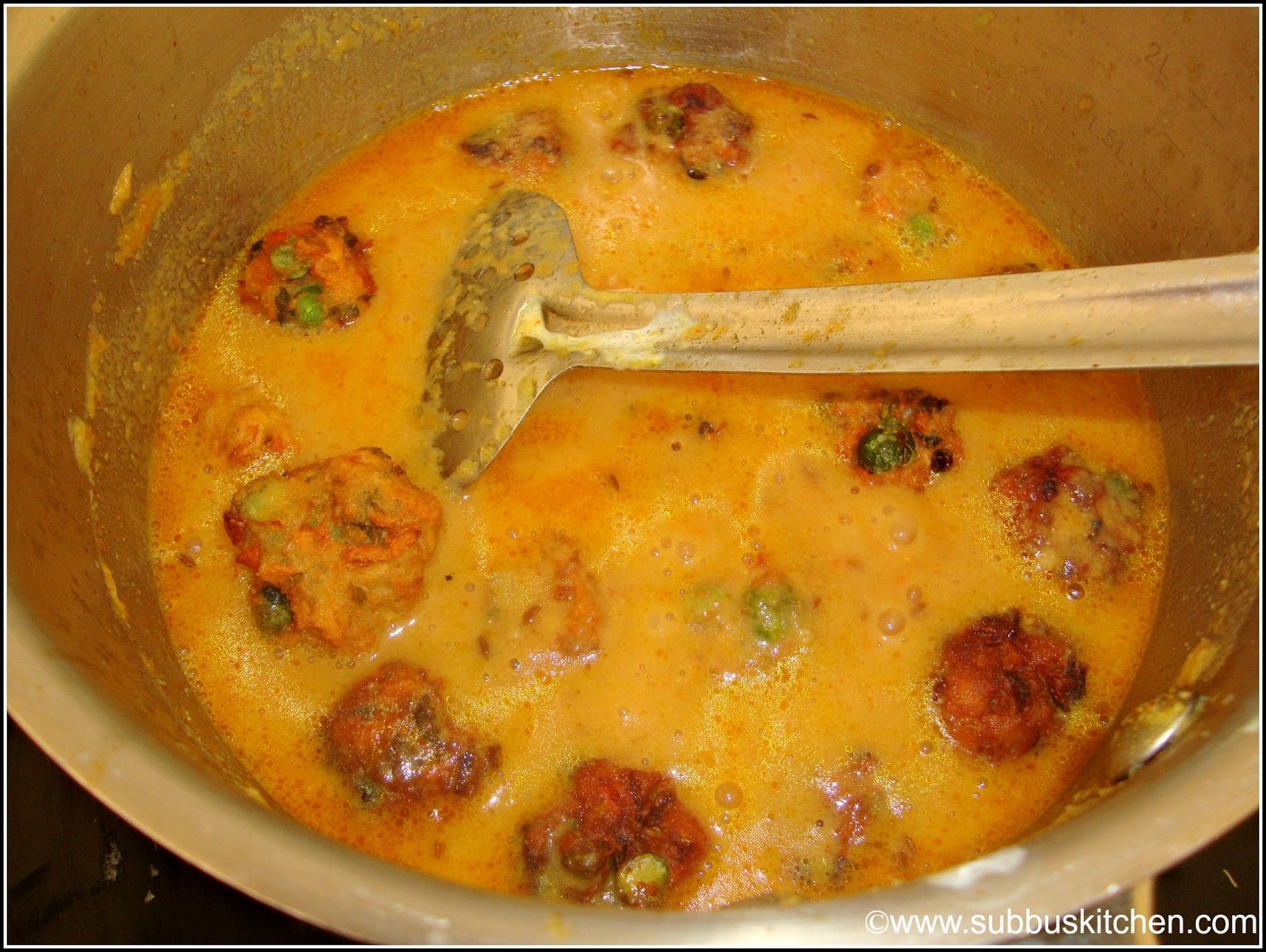 Vegetable Kofta Gravy - Subbus Kitchen