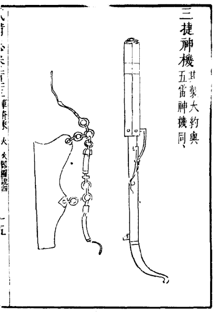 Wu Lei Shen Ji (五雷神機), San Jie Shen Ji (三捷神機) and Wan Sheng Fo Lang Ji (萬勝佛狼機) | Great Ming Military