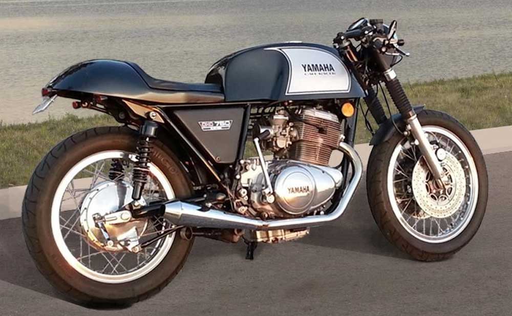 Yamaha TX750 Cafe Racer Photos - Yamaha Old Bikes List