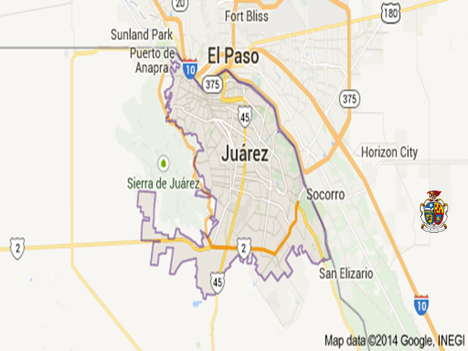Ver Mapa De Ciudad Juarez